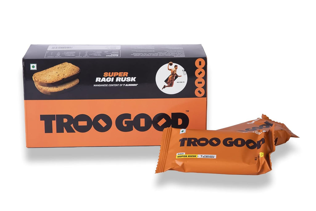 Super Ragi Rusk (Box of 4 - 48 Pcs) – TrooGood